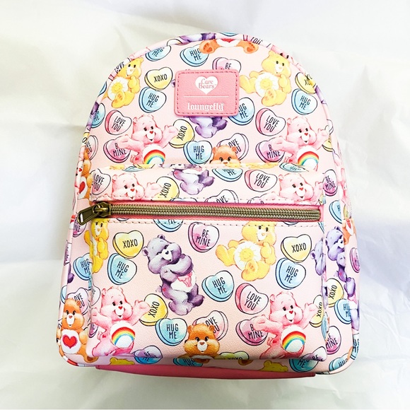 Loungefly | Bags | Loungefly Care Bears Valentines Heart Candies ...